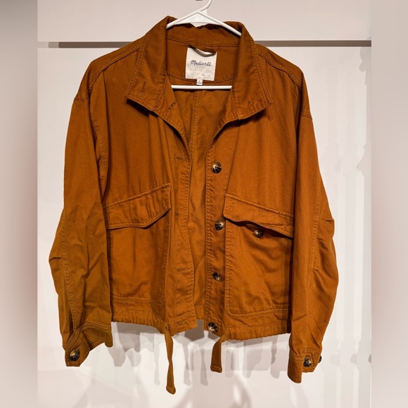 Madewell | Jackets & Coats | Madewell Rust Utility Jacket | Poshmark